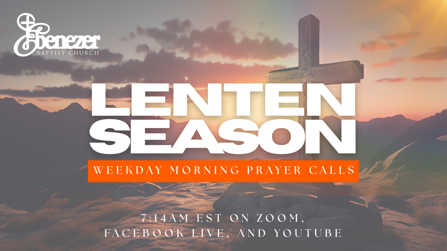 UPCOMING EVENTS - Ebenezer